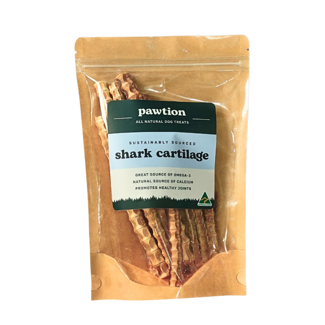 Shark Cartilage - 100% Natural Single Ingredient Dog Chews - Pawtion